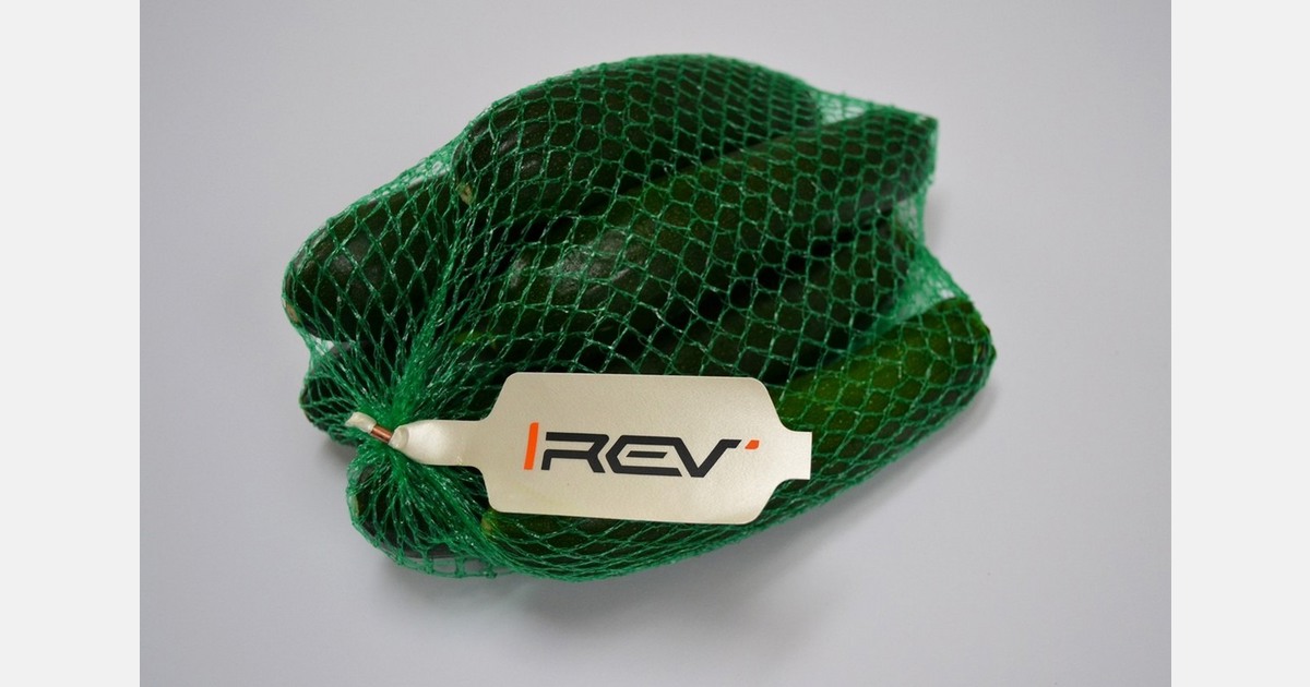 Netzmaschine für loses Obst und Gemüse mit Zähleinrichtung