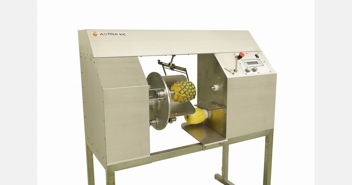 Neuer industrieller Ananasschäler und -entkerner FAP-3000 ab Oktober auf dem Markt