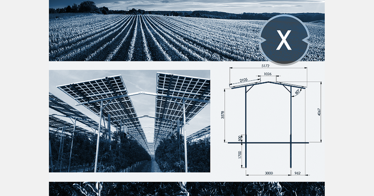 Das AgriPV-System im Obstanbau Deutschland ist ein vorbildliches Beispiel