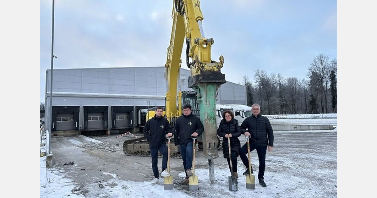 Spatenstich für Erweiterungsneubau der Egger Gemüsebau AG
